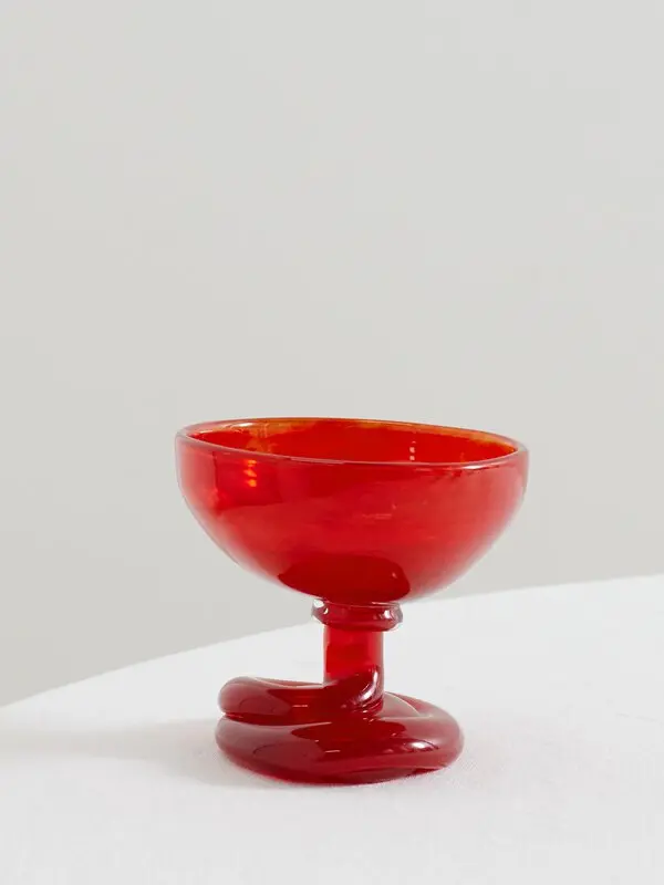 Completedworks Recycled-glass Ice Cream Bowl - Red