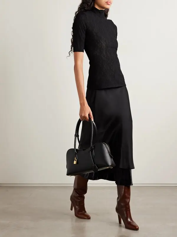 Stella McCartney Stretch Recycled Corded Lace Top