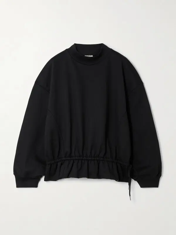 Dries Van Noten Cotton-jersey Peplum Sweatshirt