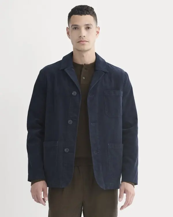 Everlane Fine Wale Corduroy Chore Blazer