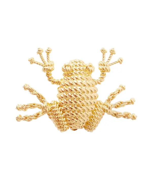 Loewe Frog Brooch - Gold