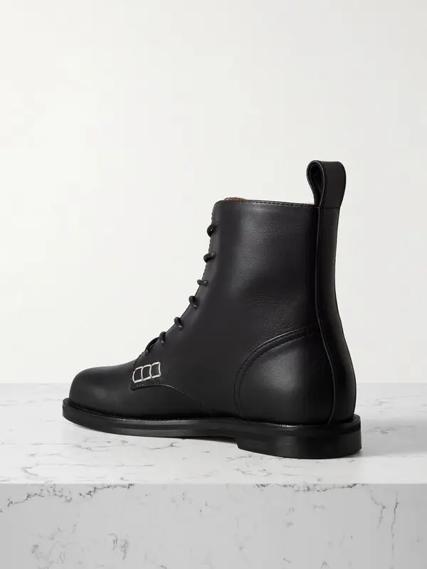 JW Anderson Loafer Leather Ankle Boots