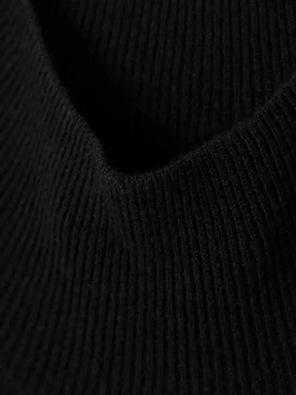 NILI LOTAN Hansen Merino Wool And Cashmere-blend Turtleneck Tank