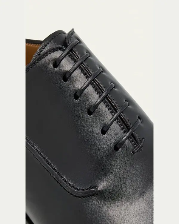 CHRISTIAN LOUBOUTIN Seriox Cap-toe Leather Oxfords