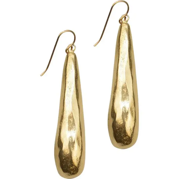 COLLECTION 1304 Teardrop Dangle Earrings - Bronze