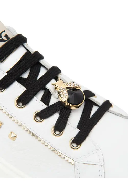 NEROGIARDINI Studded Platform Sneakers - White