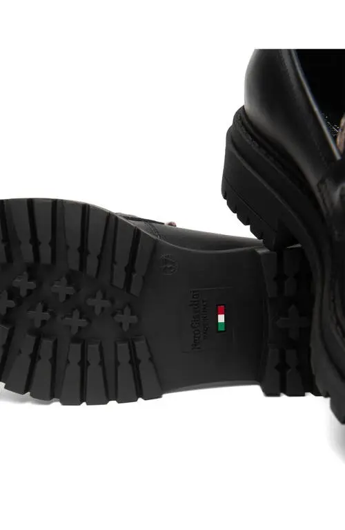 NEROGIARDINI Lug Sole Bit Loafer