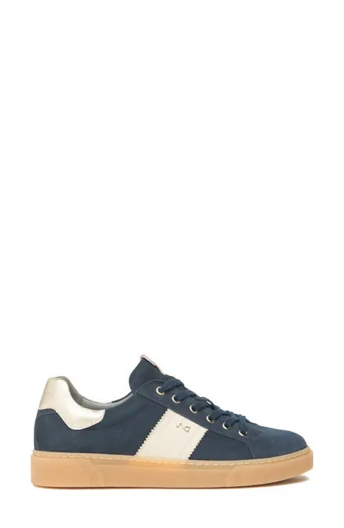 NEROGIARDINI Retro Low Top Sneaker - Navy