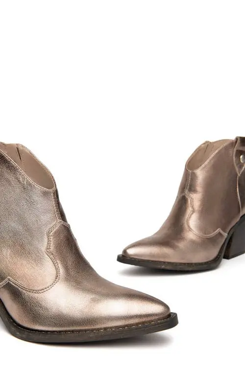 NEROGIARDINI Metallic Western Boots