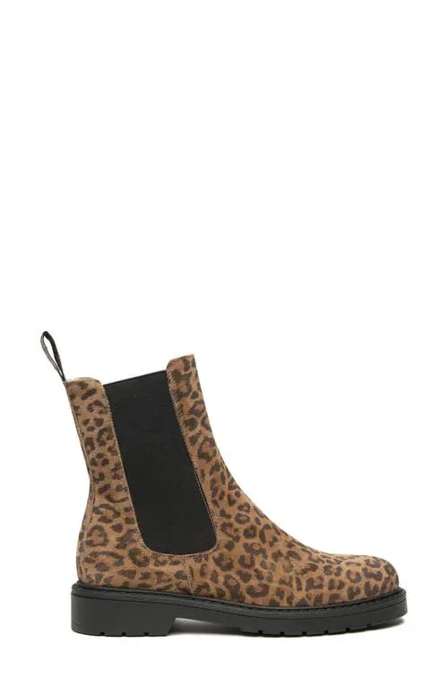 NEROGIARDINI Print Chelsea Boot - Leopard