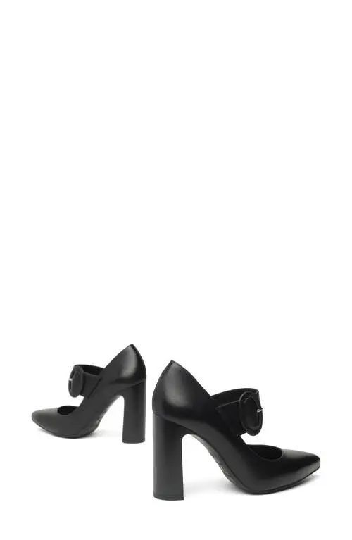 NEROGIARDINI Pointed Toe Mary Jane Pumps