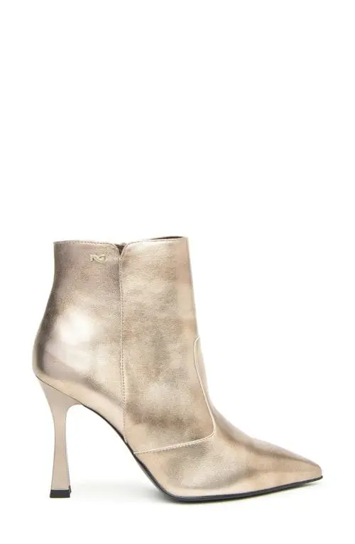 NEROGIARDINI Pointed Toe Ankle Booties