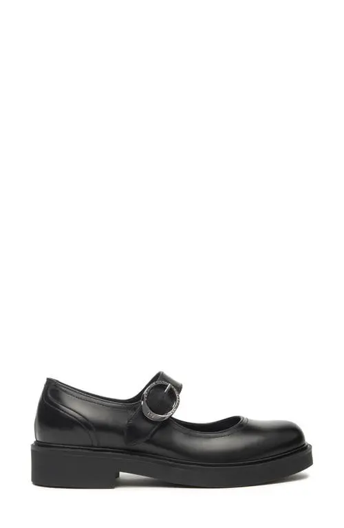 NEROGIARDINI Leather Mary Jane Flat