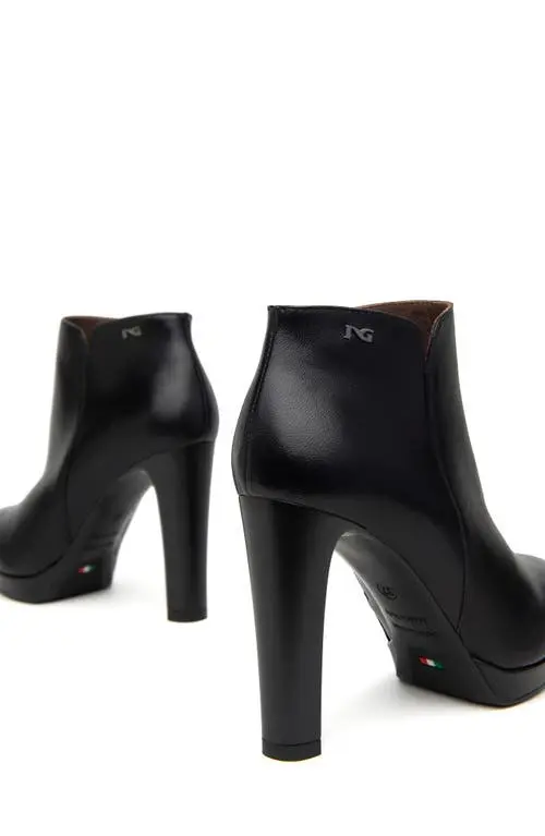 NEROGIARDINI Platform Bootie
