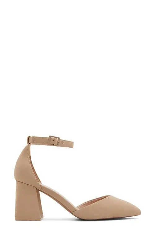 CALL IT SPRING BY ALDO Ankle Strap Pointed Toe Pumps - Light Brown