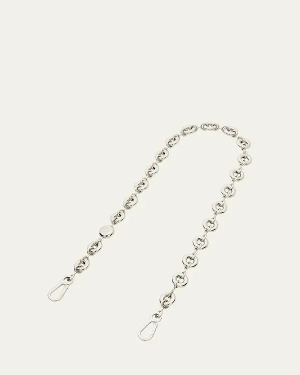 Loewe Donut Chain Shoulder Strap - Silver