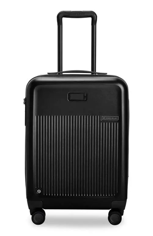 Briggs & Riley Sympatico Global 21-inch Expandable Spinner Carry-on - Black