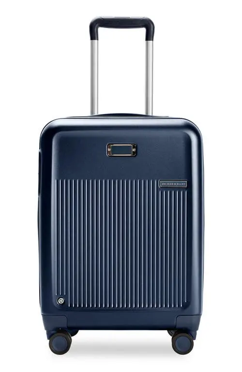 Briggs & Riley Sympatico Global 21-inch Expandable Spinner Carry-on - Navy