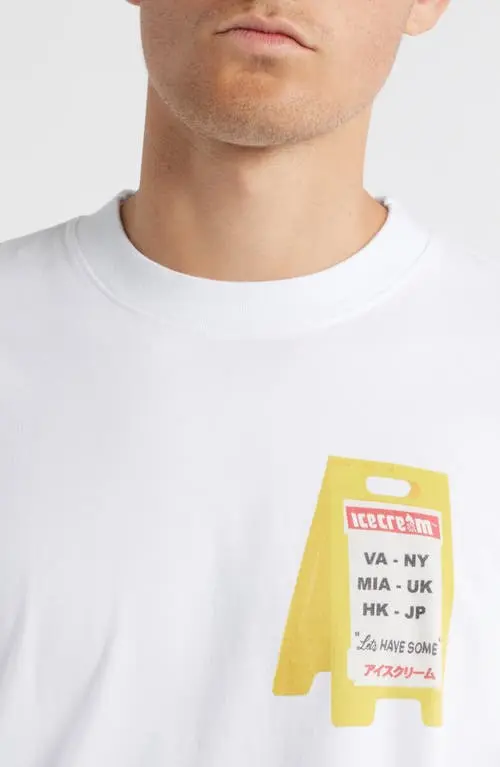 ICECREAM Aisle Closed Graphic T-shirt