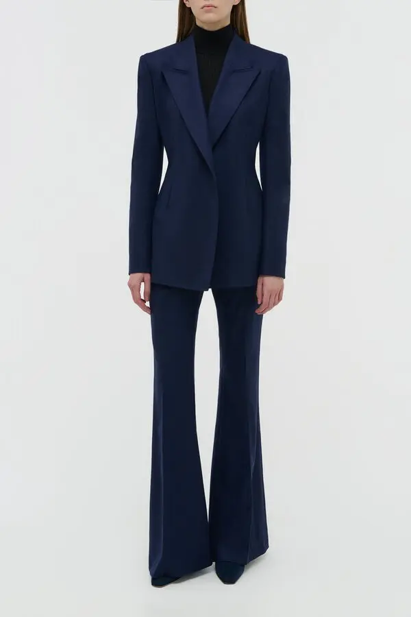 Gabriela Hearst Mairi Blazer Wool Cashmere Flannel