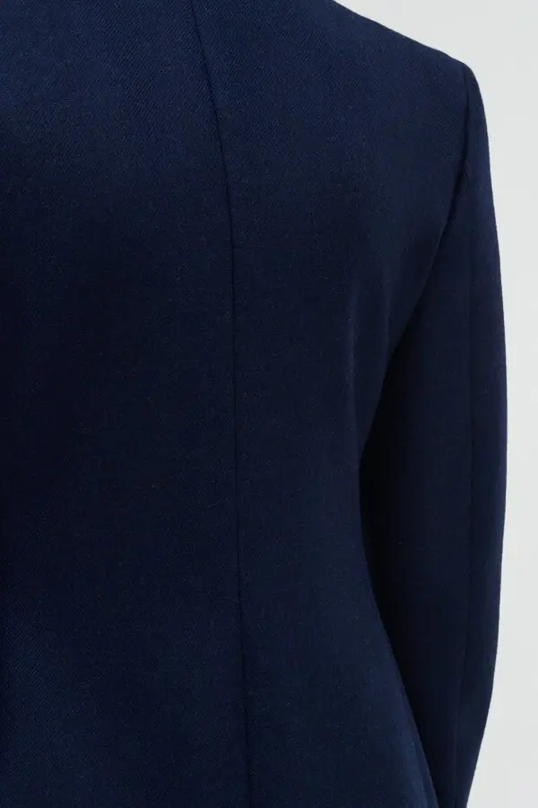 Gabriela Hearst Mairi Blazer Wool Cashmere Flannel