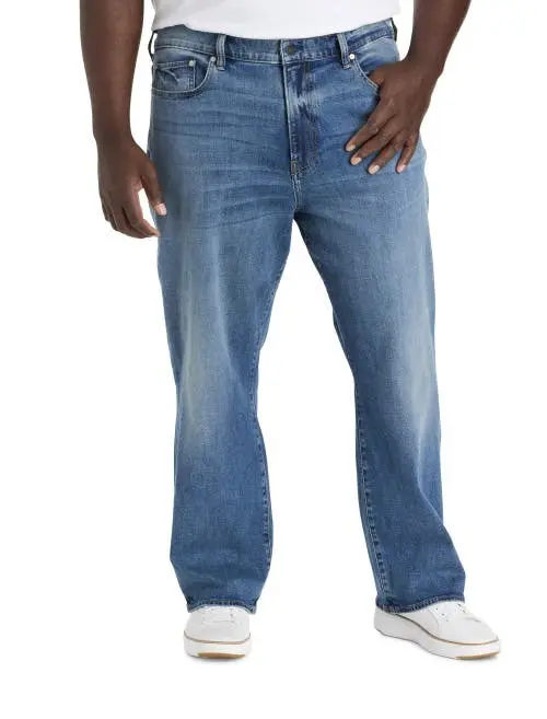 Lucky Brand Big & Tall Chatham Relaxed-fit Jeans - Medium Blue
