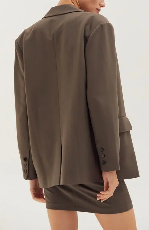 CRESCENT Oversized Single-breasted Blazer