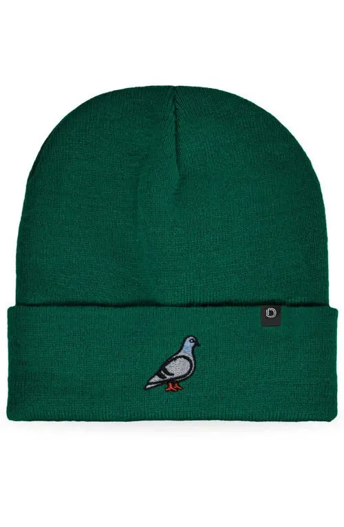 DALIX Pigeon Beanie Cap - Green