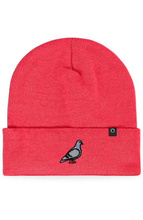 DALIX Pigeon Beanie Cap - Neon Pink