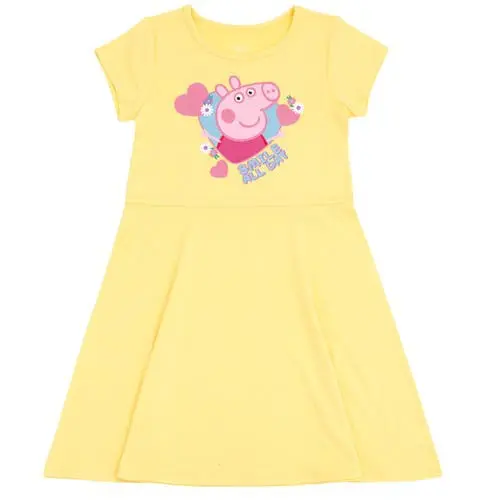 PEPPA PIG 2-pack Short Sleeve Skater Dress