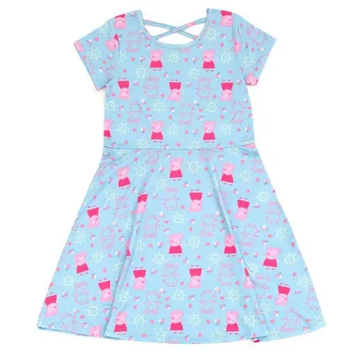 PEPPA PIG 2-pack Short Sleeve Skater Dress