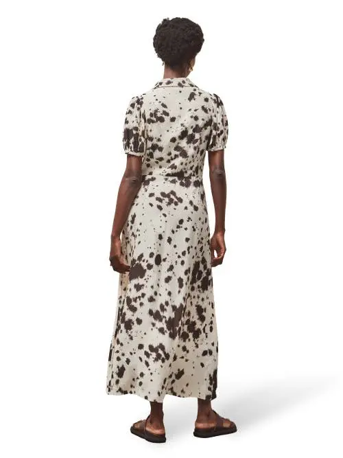 RO&ZO Animal Print Shirt Dress