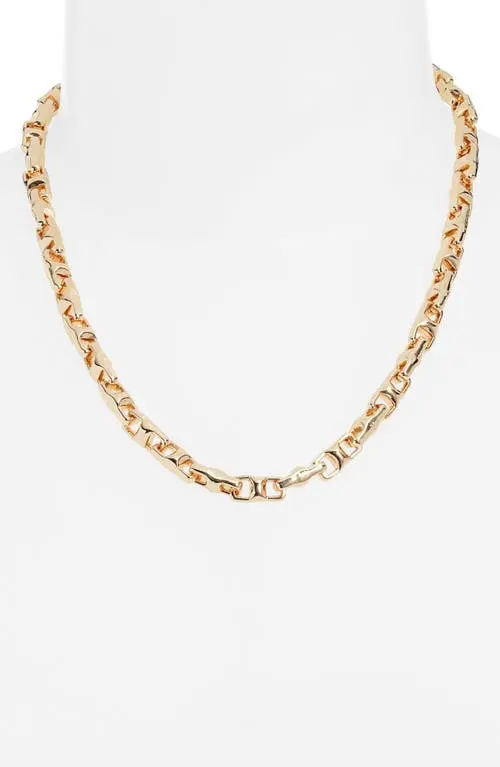 Nordstrom Square Mariner Link Necklace - Gold