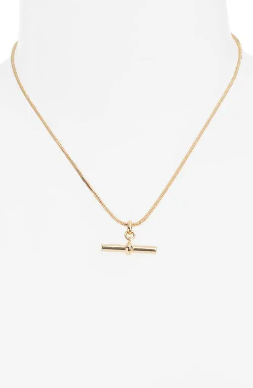 Nordstrom T-bar Pendant Necklace