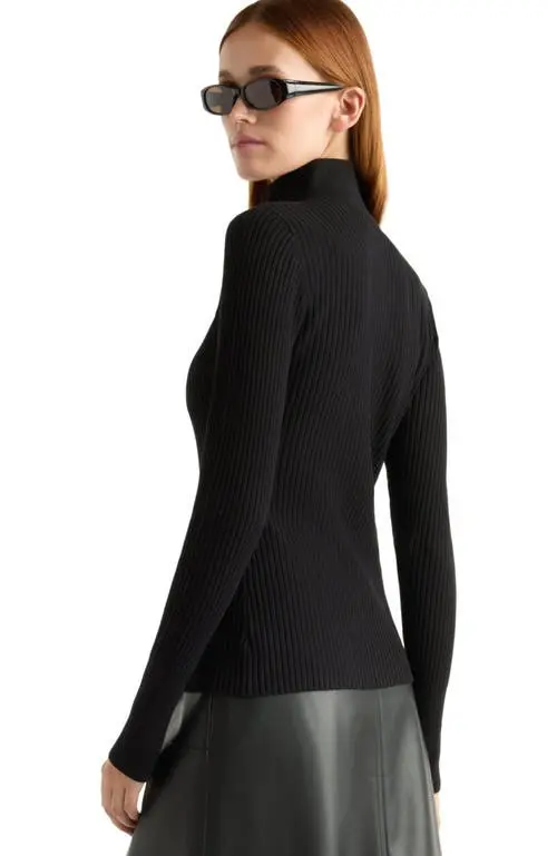 Modern Citizen Kaine Ribbed Zip Sweater
