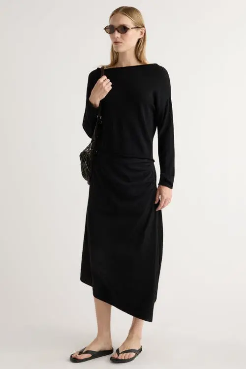 Modern Citizen Hachi Tencel Wool Off Shoulder Sweater
