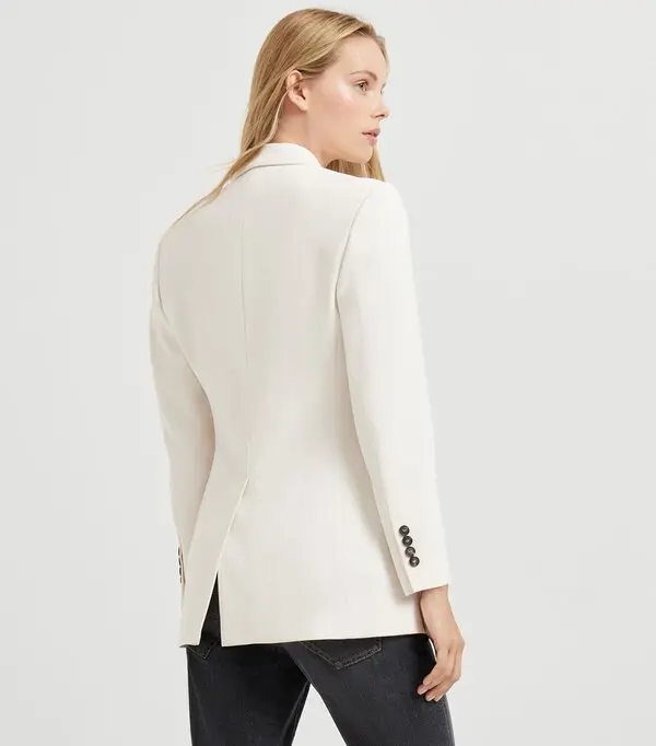 Brunello Cucinelli Comfort Viscose Couture Twill Blazer