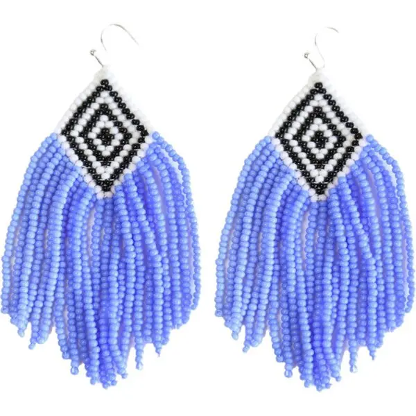 FOSTERIE Embera Statement Earrings - Marlin