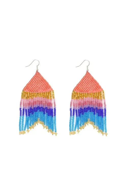 FOSTERIE Embera Dangle Earrings - Mermaid