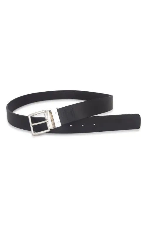 Vince Pebbled Leather Belt