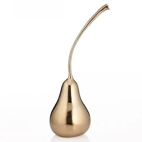 LUNARES Pear Sculpture - Gold