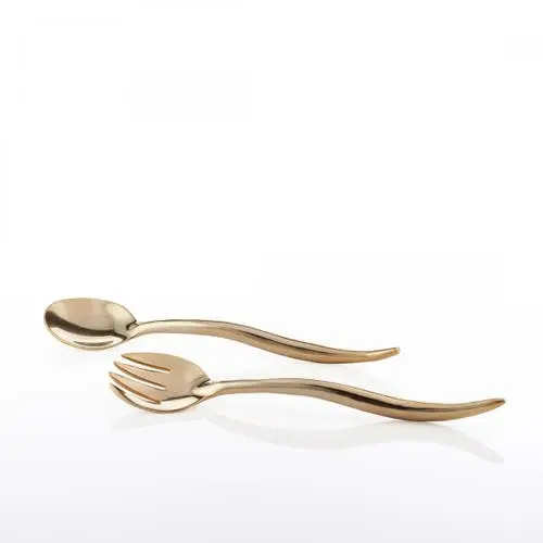 LUNARES Toro Serving Set - Gold