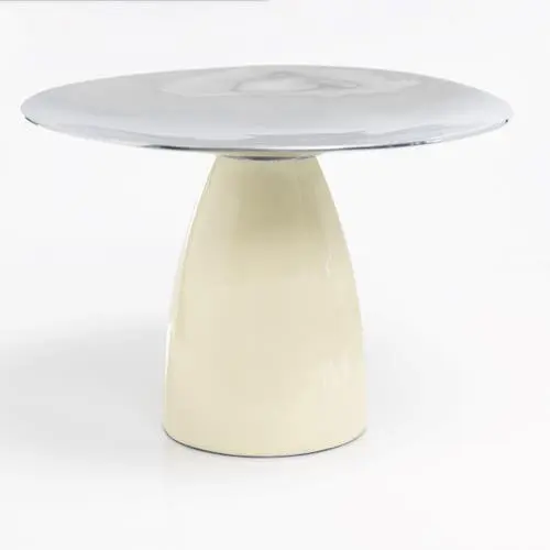 LUNARES Luxe Cake Pedestal - Oyster