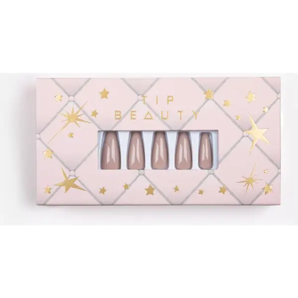 TIP BEAUTY Press On Nail Kit - Nudist Colony