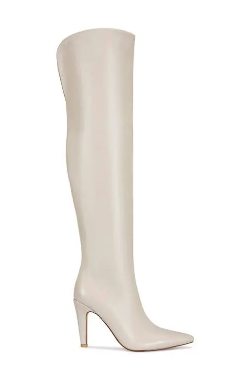 AZALEA WANG Beaucoup Over-the-knee Boots - Bone