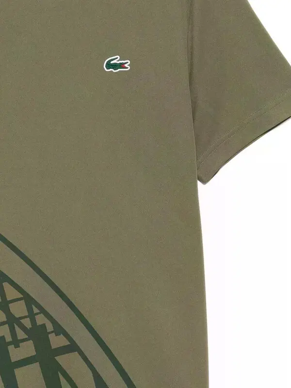 Lacoste Logo-embroidered T-shirt