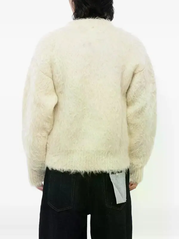 JIL SANDER Brushed Crew Neck Sweater