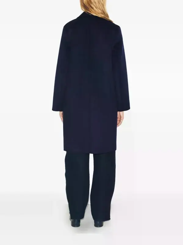Tory Burch Monogram Jacquard Wool Coat