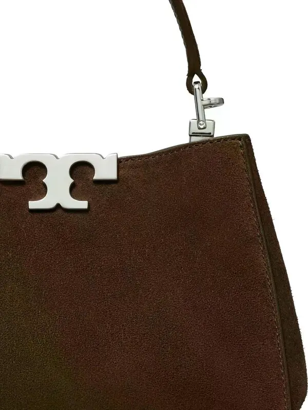 Tory Burch Mini Eleanor Suede Satchel Bag - Brown