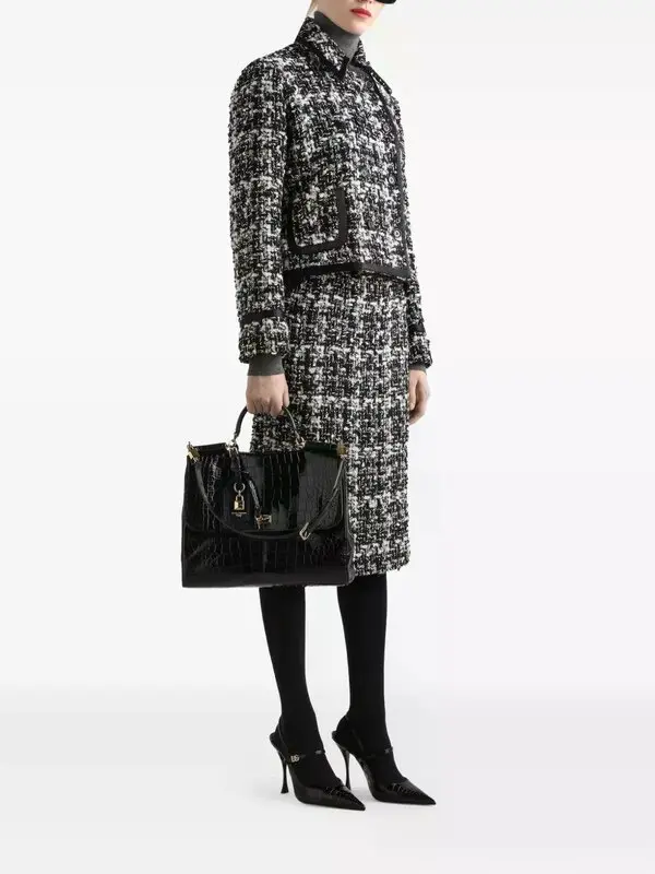 Dolce & Gabbana Tweed Double-breasted Jacket